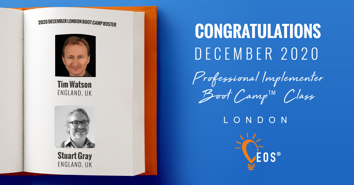 Congratulations To Our New Boot Camp Graduates! | December 2020