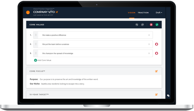 Strong in Six - Vision Component - EOS Worldwide