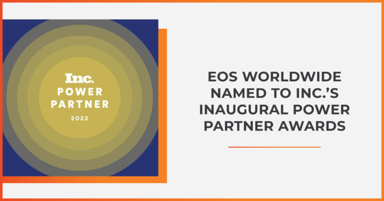 EOS Worldwide Named to Inc.’s Inaugural Power Partner Awards