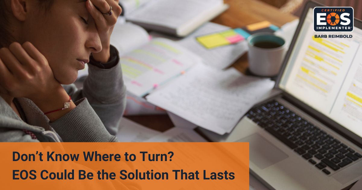 Breaking Through When Nothing Seems to Work - EOS Worldwide