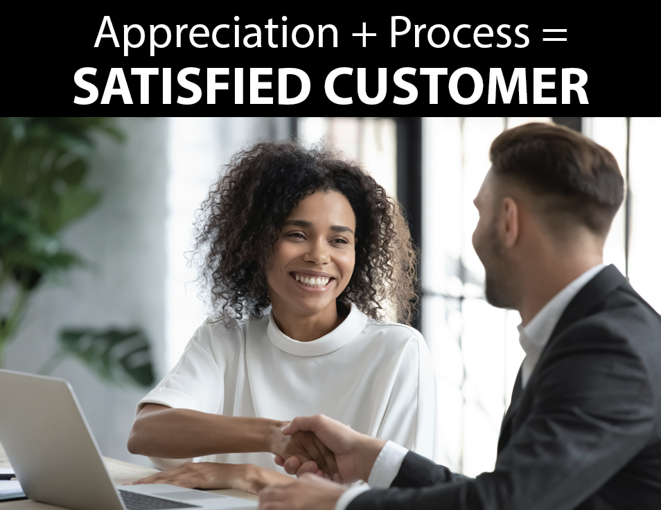 Appreciation + Process = Satisfied Customer - EOS Worldwide