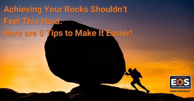 Setting Rocks That Move the Needle: 5 Common Mistakes and How to Avoid Them - EOS Worldwide